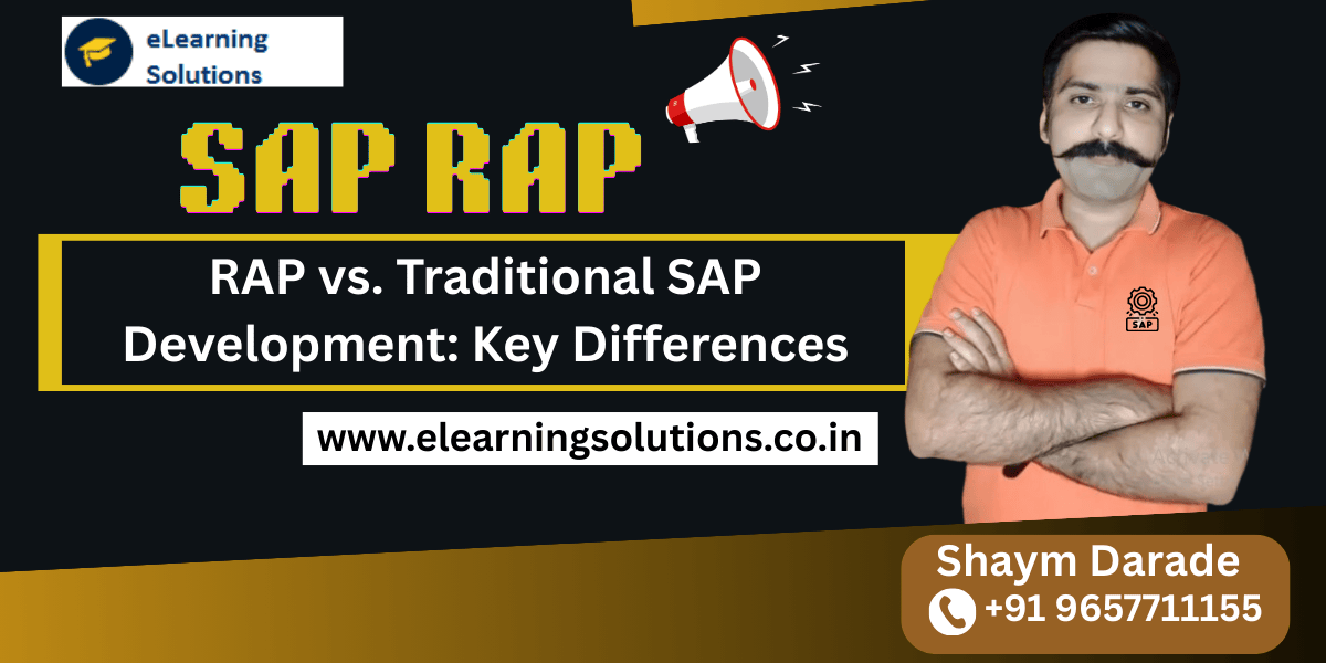 RAP vs. Traditional SAP Development: Key Differences ⚔️ | by Varad | Medium