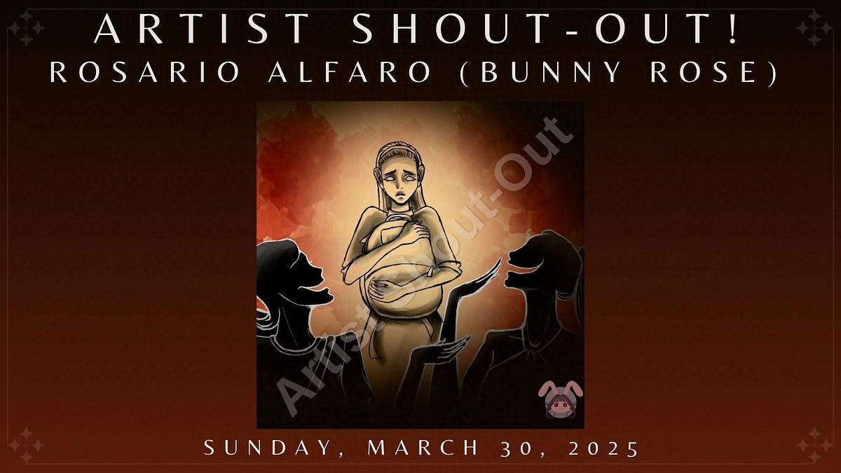 ARTIST SHOUT-OUT #702: Rosario Alfaro (Bunny Rose) | MonriaTitans | Medium