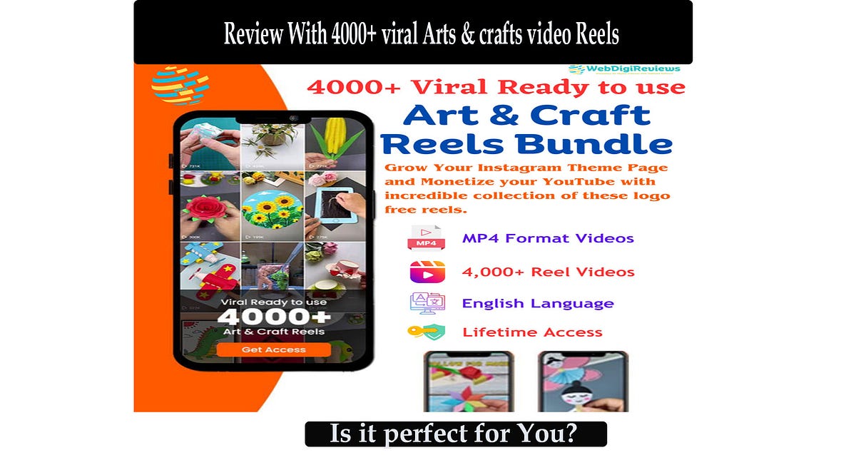 Viral Art & Craft Reels Review- [Wait] Extra off 50% | by Akhilias Mardy | Medium