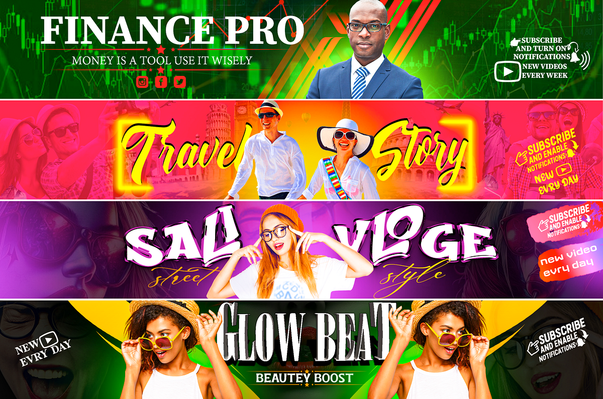 The Importance of a Banner and Logo for a YouTube Channel | by ada ...