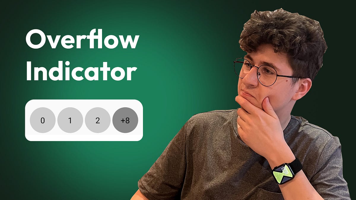Overflow Indicator In Jetpack Compose By Daniel Atitienei Medium