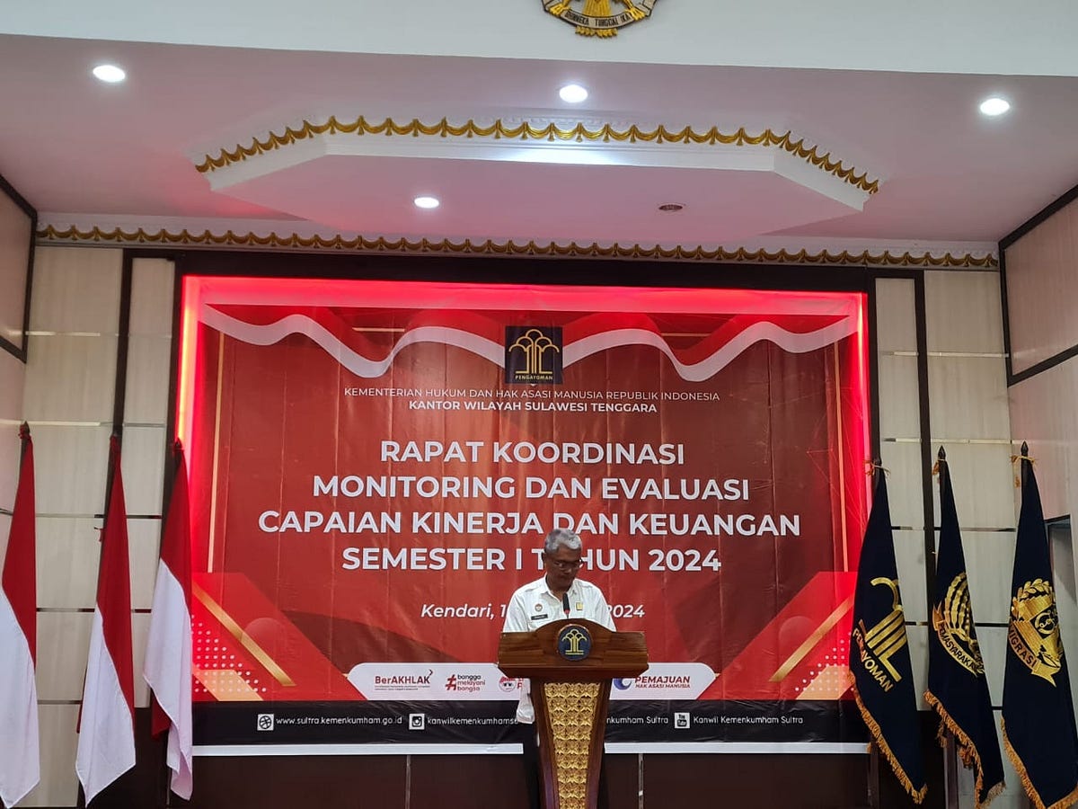 Imigrasi Baubau Ikuti Rakor Monev Capaian Kinerja dan Keuangan Semester 1 Tahun 2024 Lingkup ...