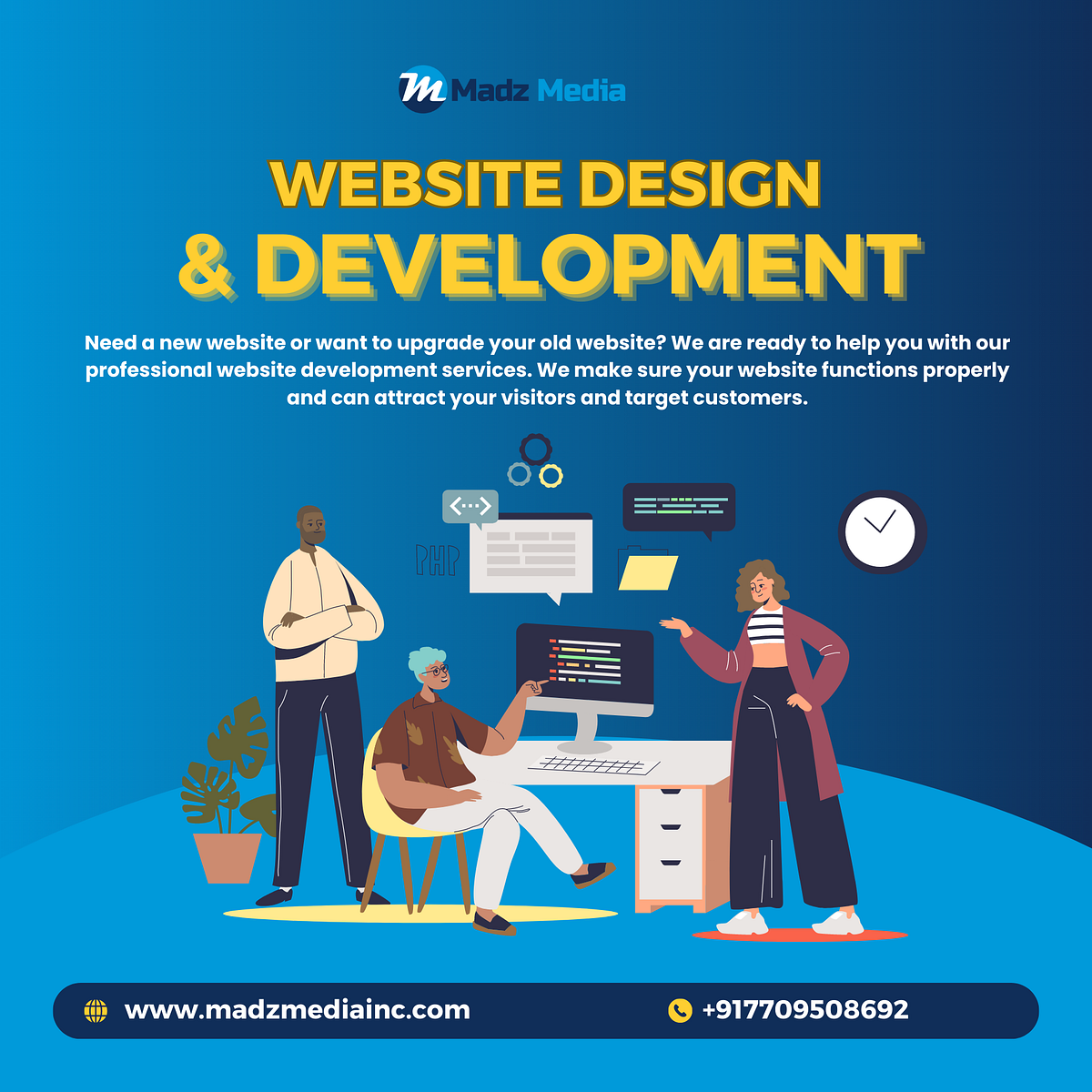 Madz Media: The Premier Web Developer and Designer in Nashik | by Madzmedia | Sep, 2023 | Medium