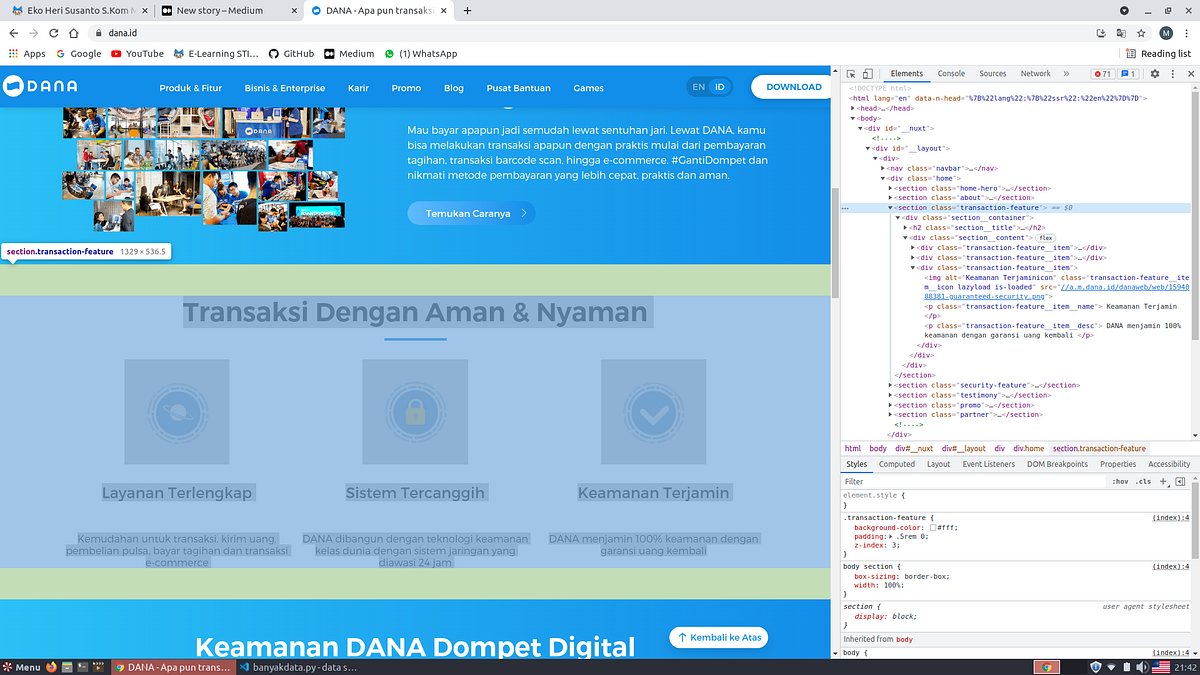 Mengambil Banyak Data dari Real Website dengan Menggunakan Beautifulsoup dan Requests Python ...