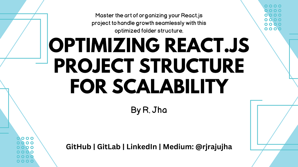 Optimized Project Structure for Scalable React.js Applications | by ...