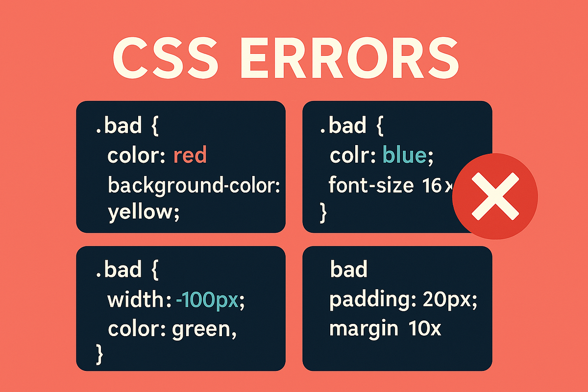 Top 5 CSS Errors (And How to Fix Them Like a Pro) | Medium