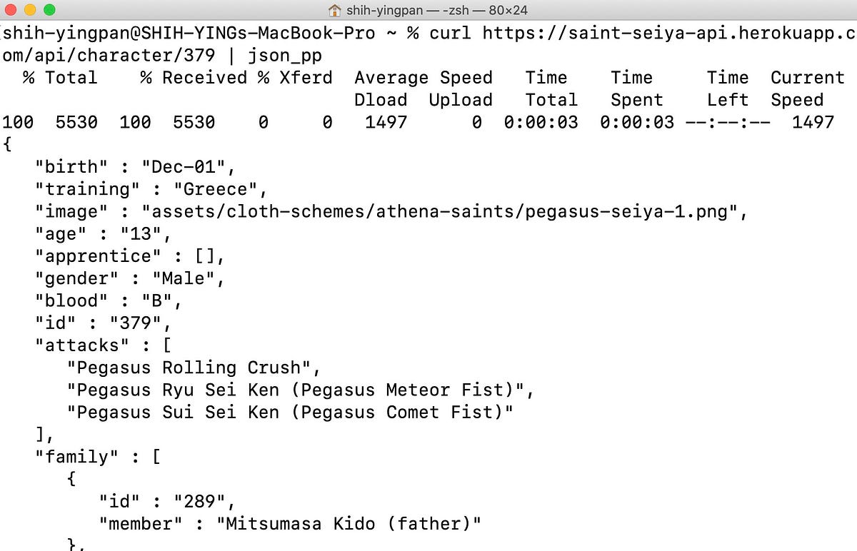 讓 Curl 抓取的 Json 整齊縮排的 Jsonpp 開發 Ios App 時我們時常使用 Curl 或 Postman 測試後台的