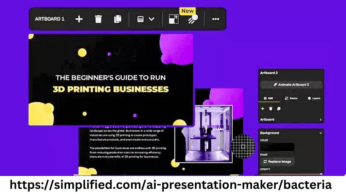 Simplified: Create Beautiful Bacteria PPT Template Presentations in ...