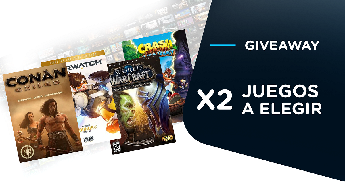 Gana 1 juego para ti y 1 para tu streamer favorito | by Vicent Marti | Medium