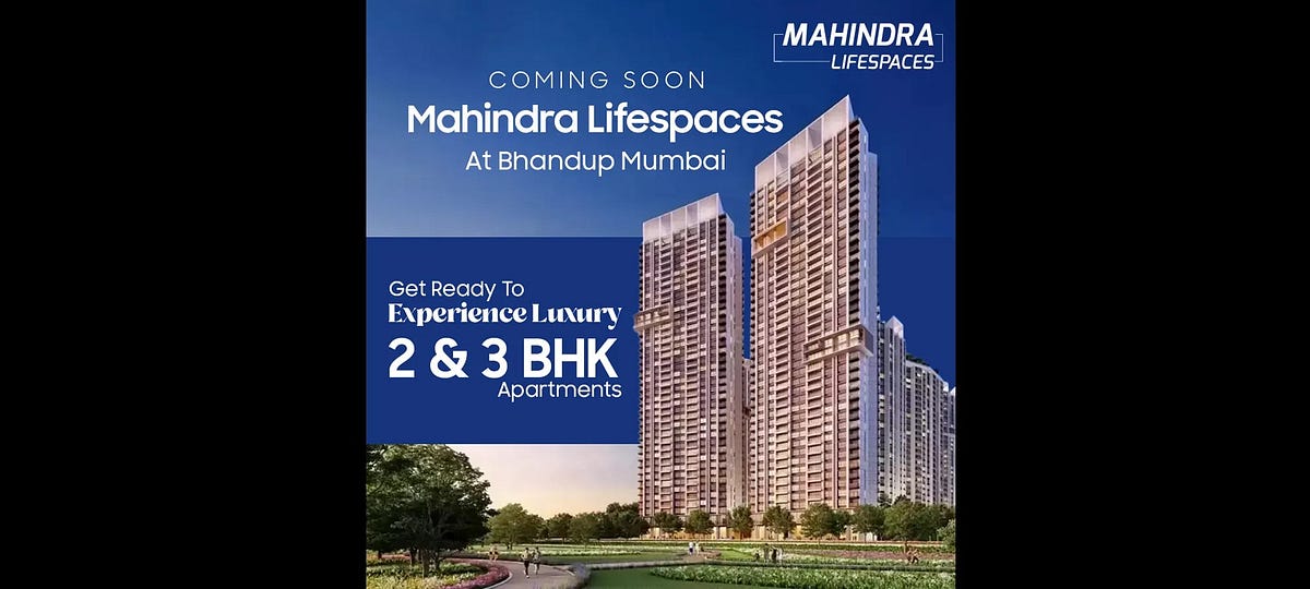 Mahindra Lifespaces in Bhandup Promotes a Green Living Experience for ...