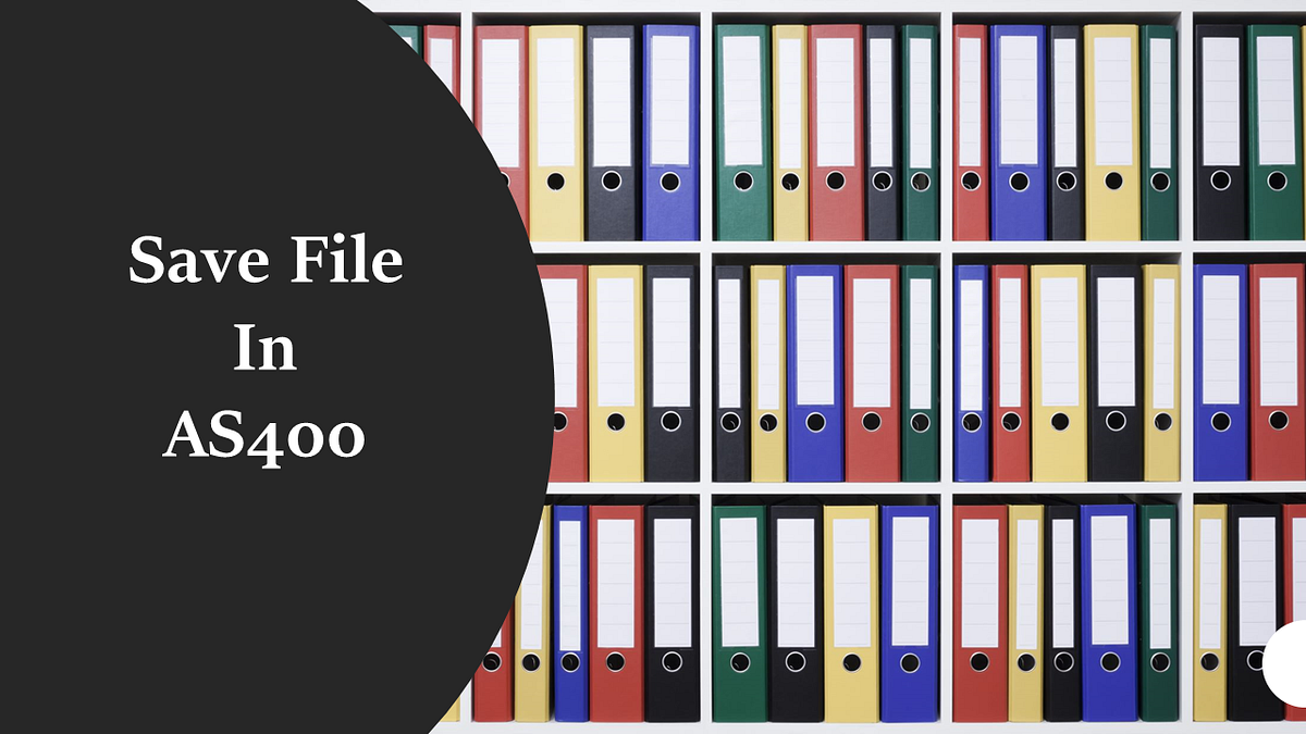 Save File as a Storage Media. In this new article series, we will be ...