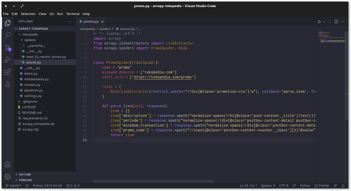 Scrape Tokopedia Menggunakan Python | by Renaldi Sigit Pratama | Medium