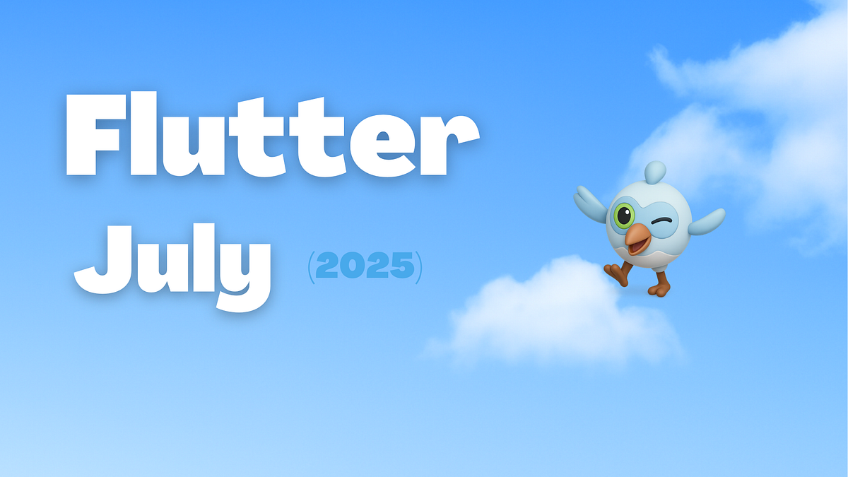 Flutter July 2025 💙 Flutter Monthly | by Yii Chen | Flutter Taipei | Medium