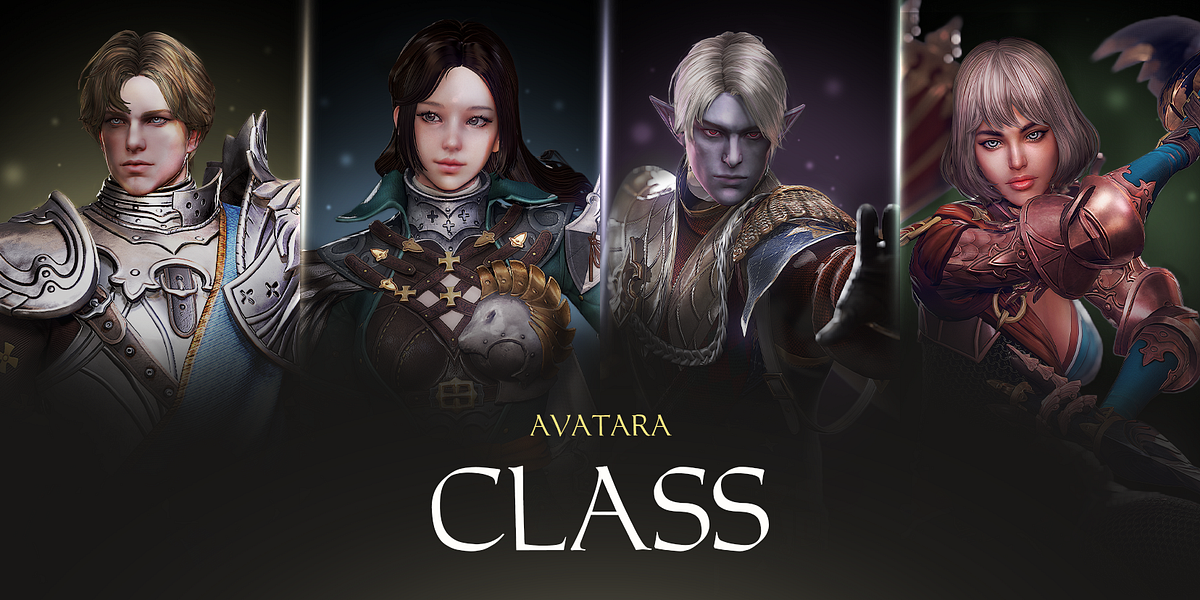 AVATARA Class. 4 classes : Kinght, Archer, Mage, Rouge | by AVATARA | Avatara_main | Medium