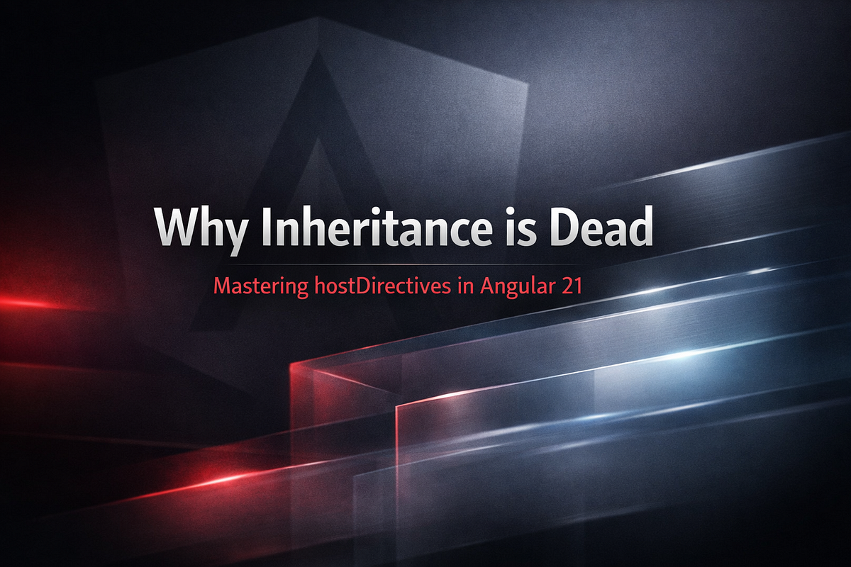 Why Inheritance is Dead: Mastering hostDirectives in Angular 21 | by ...