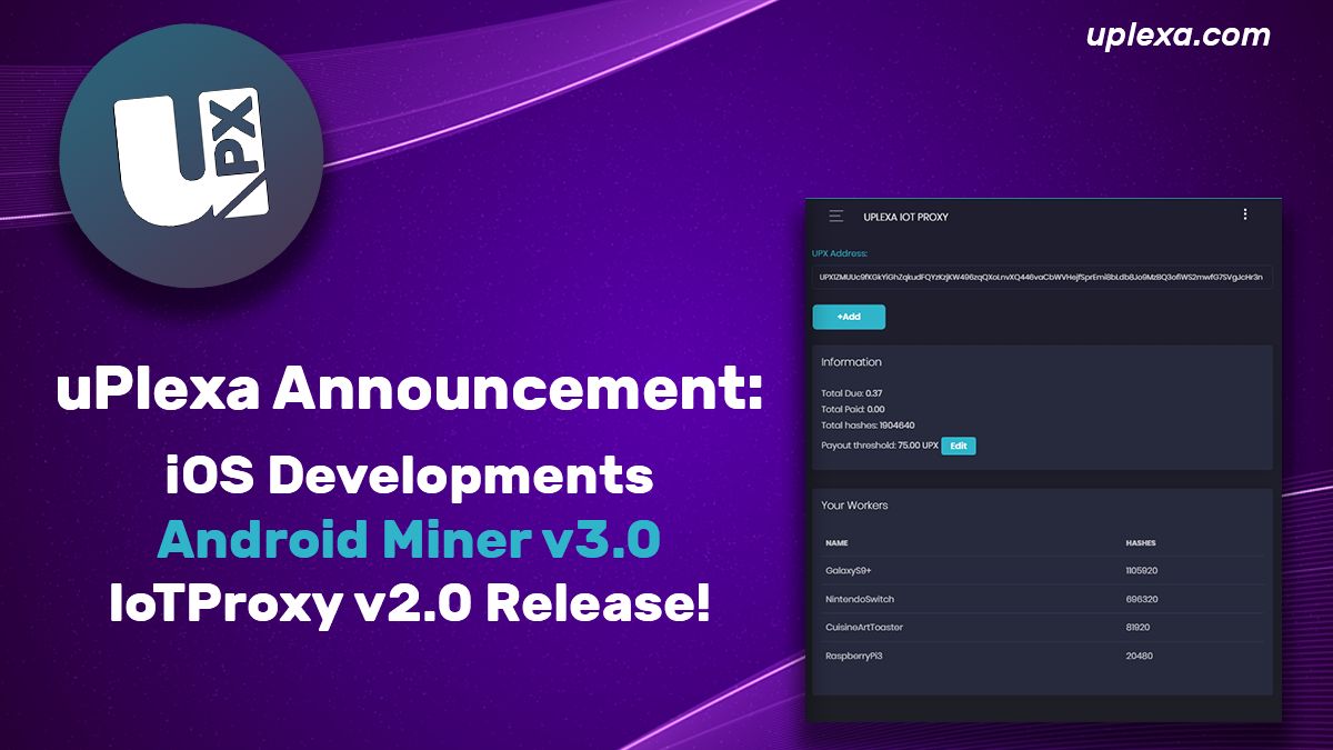 Android Miner v3.0, iOS Developments, and IoTProxy v2.0 Release! | by ...