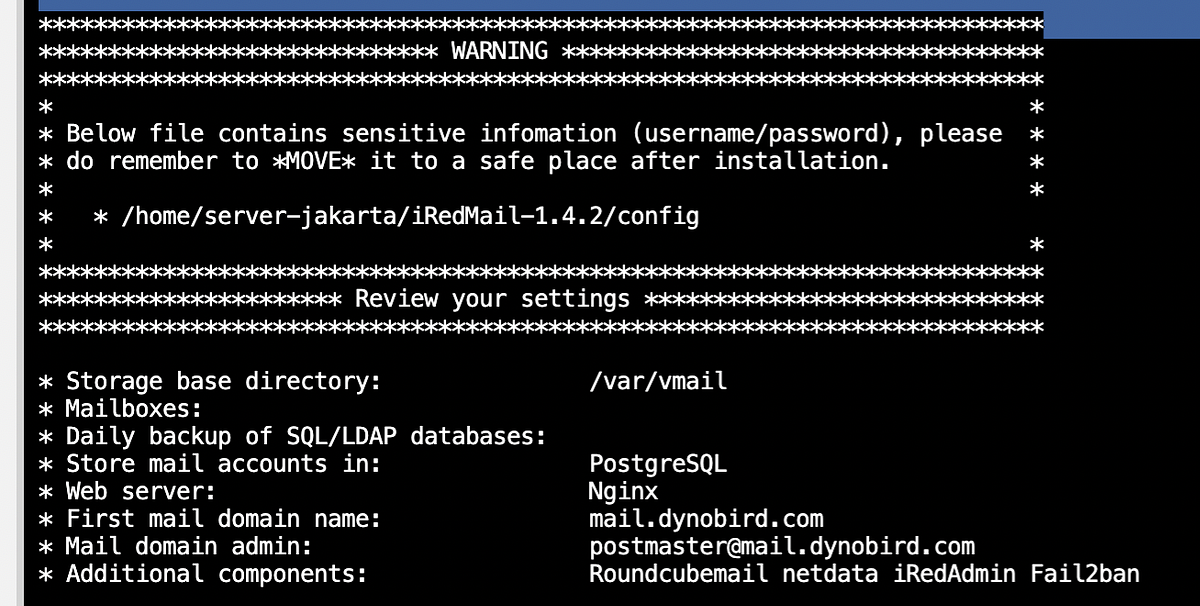 Document config mail server. Setup VPS | by Didin | Jun, 2024 | Medium