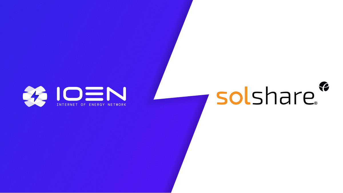 IOEN Partners with SOLshare. IOEN is the union of the newest tech in ...