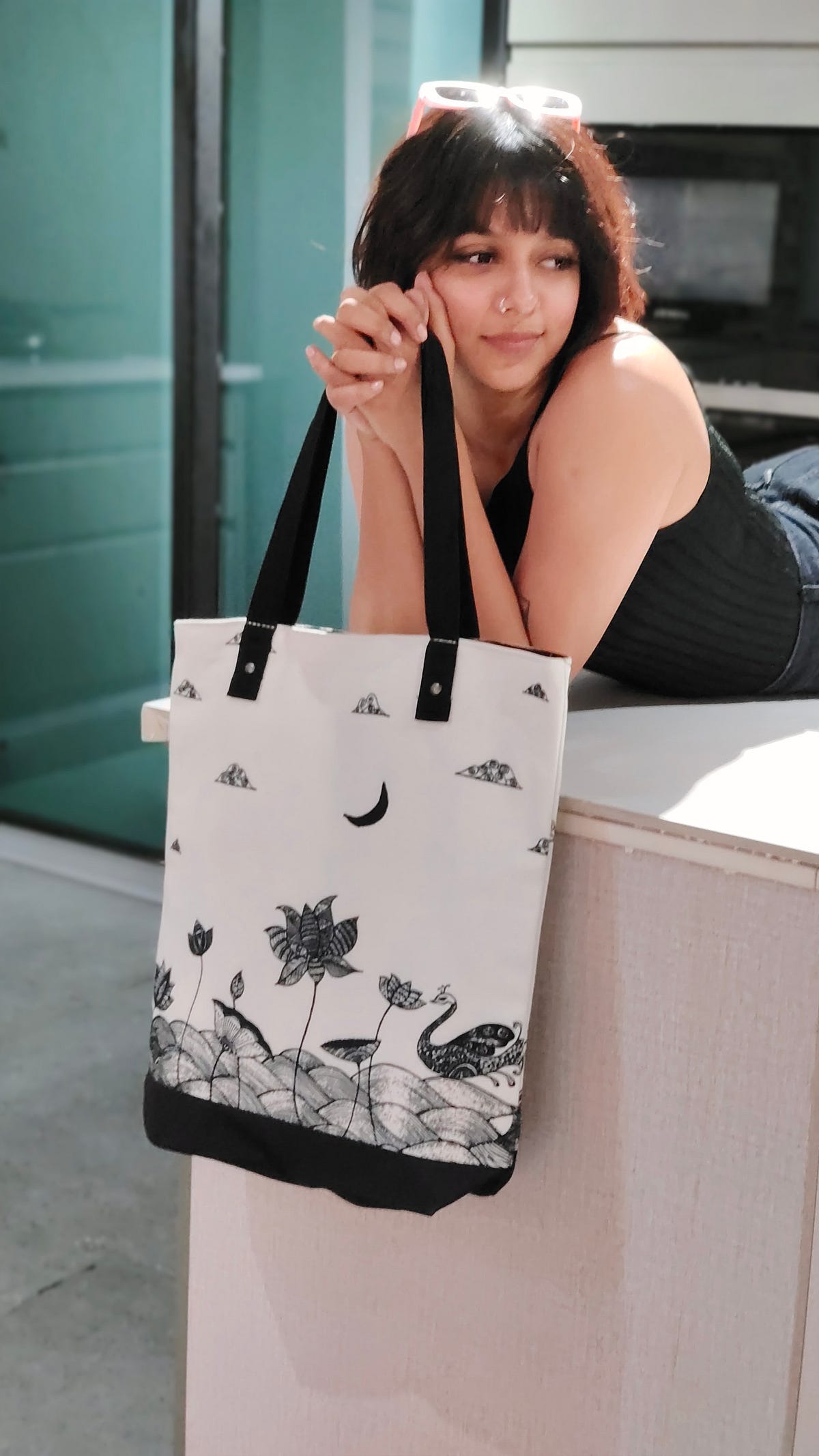 Looking for a stylish and classy tote bag that you can carry around ...