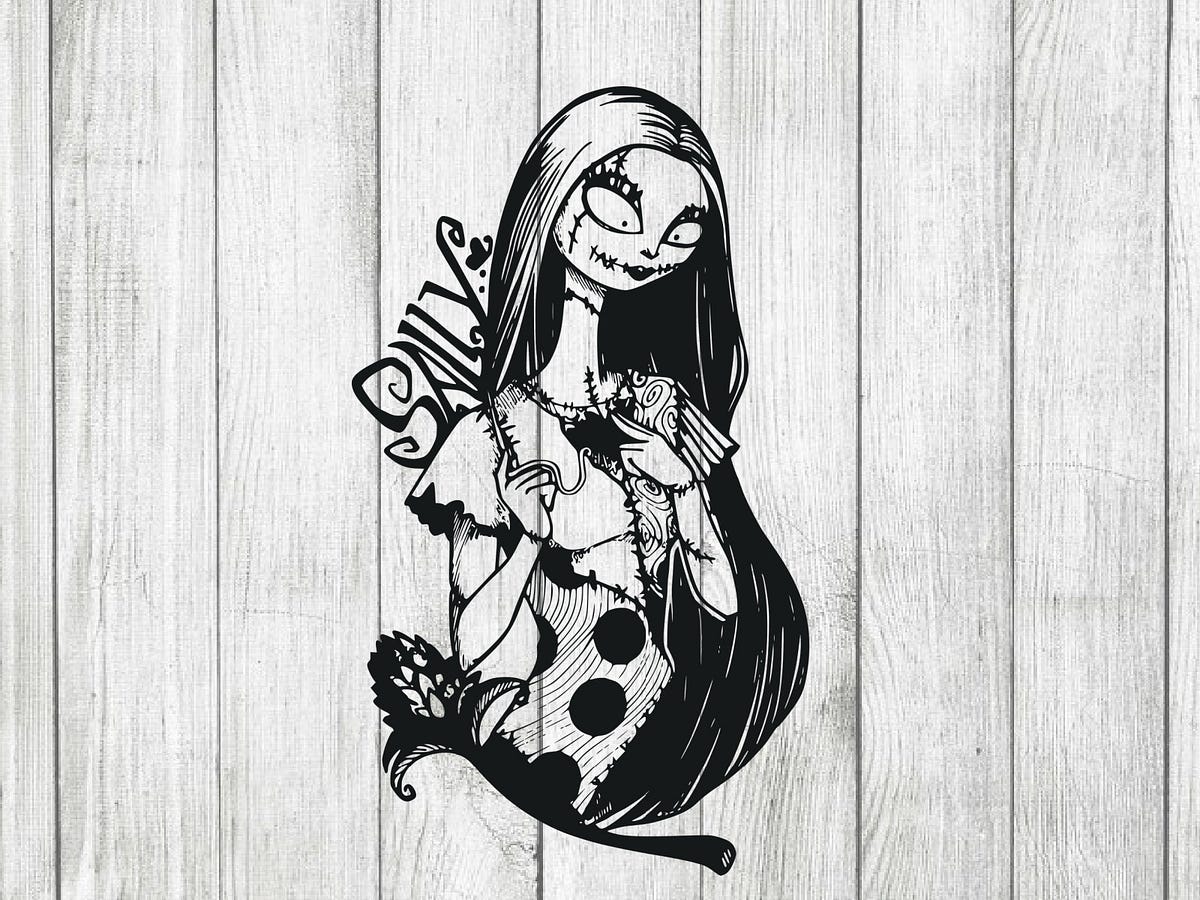 Sally svg, Nightmare Before Christmas svg, Jack skellington SVG, SVG ...