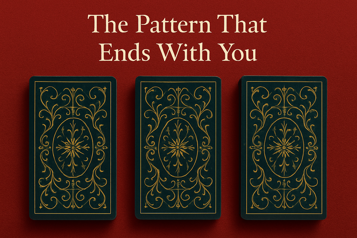 The Pattern that ends with you.- Pick a card Tarot reading. | by Karuna ...