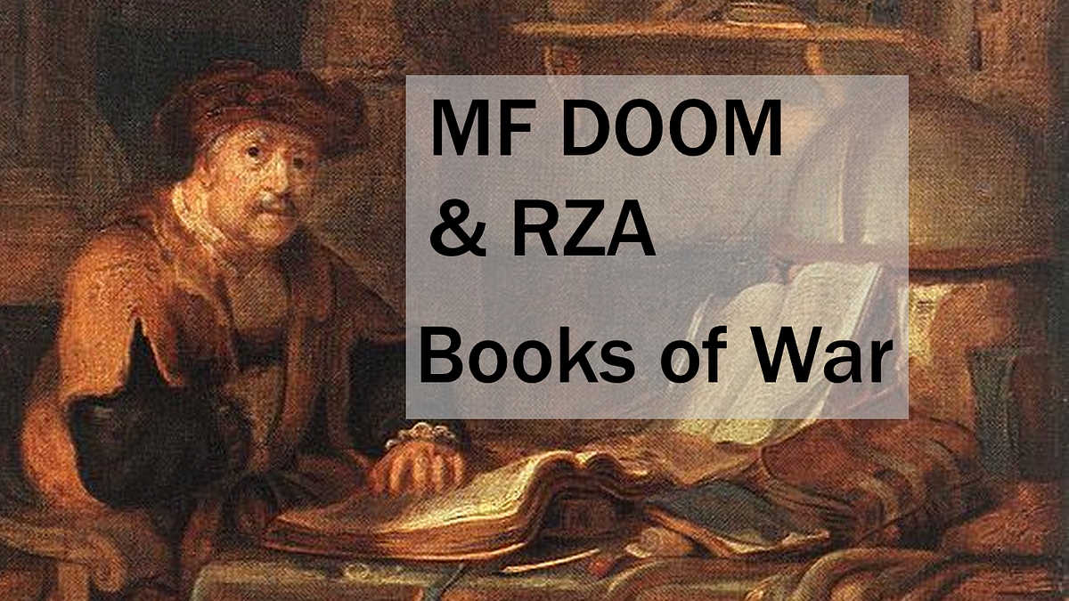 The Mysterious Books of War. MF DOOM is known for the mystery around ...