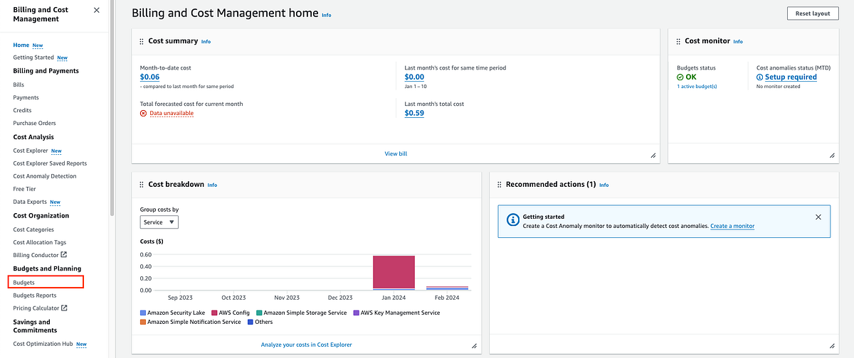 AWS Budgets: Simple Cost and Usage Monitoring | by Jeffrey Person | Feb ...