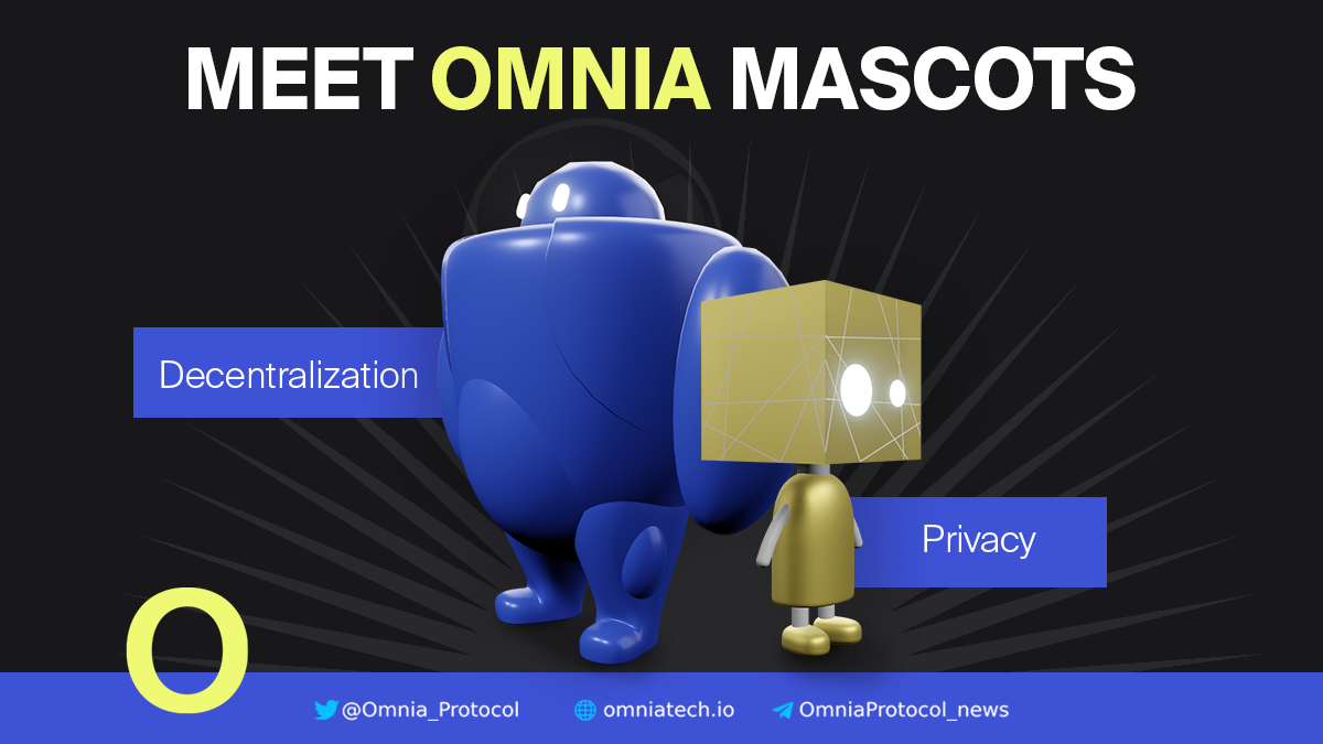 Meet OMNIA mascots — Decentralization and Privacy! | by AliAzad | OMNIA Protocol | Medium