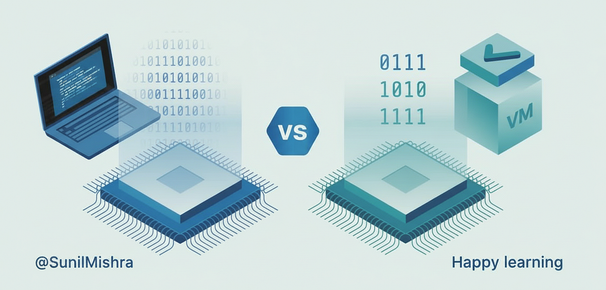 Bytecode vs Machine Code: What’s the Difference? | by Code With Sunil | Code Smarter, not harder ...