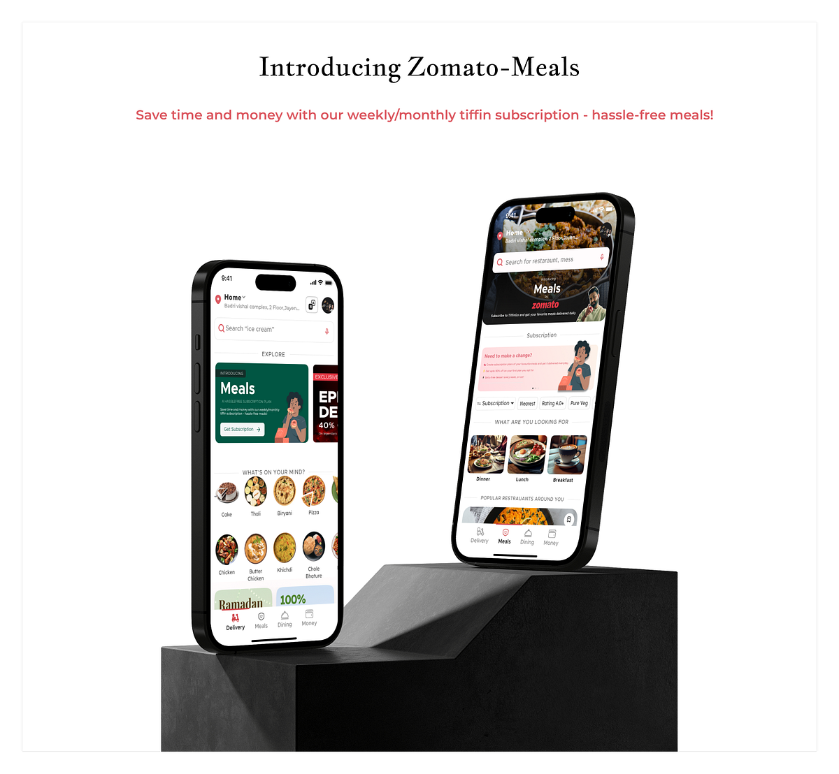 Introducing Zomato Meals- A hassle-free Monthly & Weekly Subscription ...