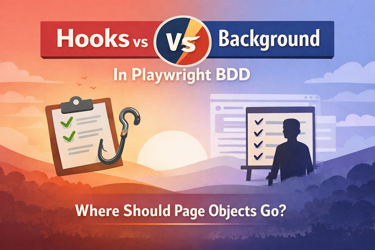 Hooks vs Background Given Steps in Playwright BDD: What Goes Where ...