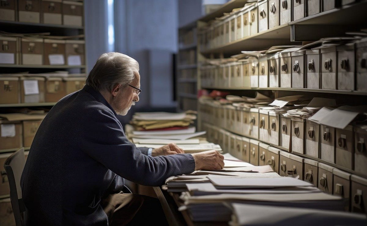 The Archivist. Spoiler Alert: There’s no dust; no… | by Sonya Sherman ...