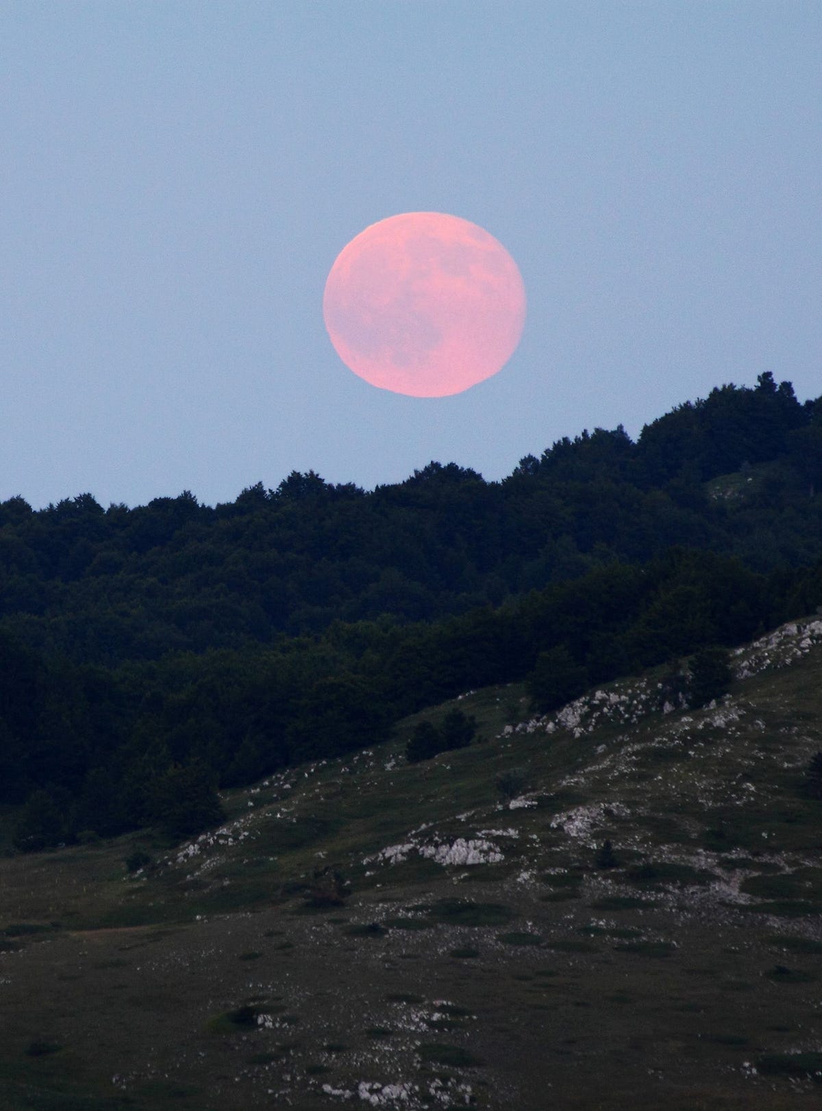 Another full moon rises.. Take a deep breath and let your chest… | by ...