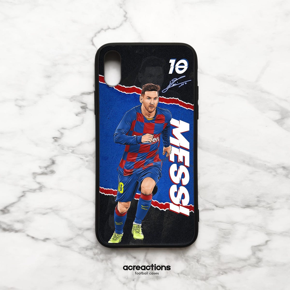 Score a Goal for Style with Leo Messi #10 Action X-Treme Panzer Phone ...