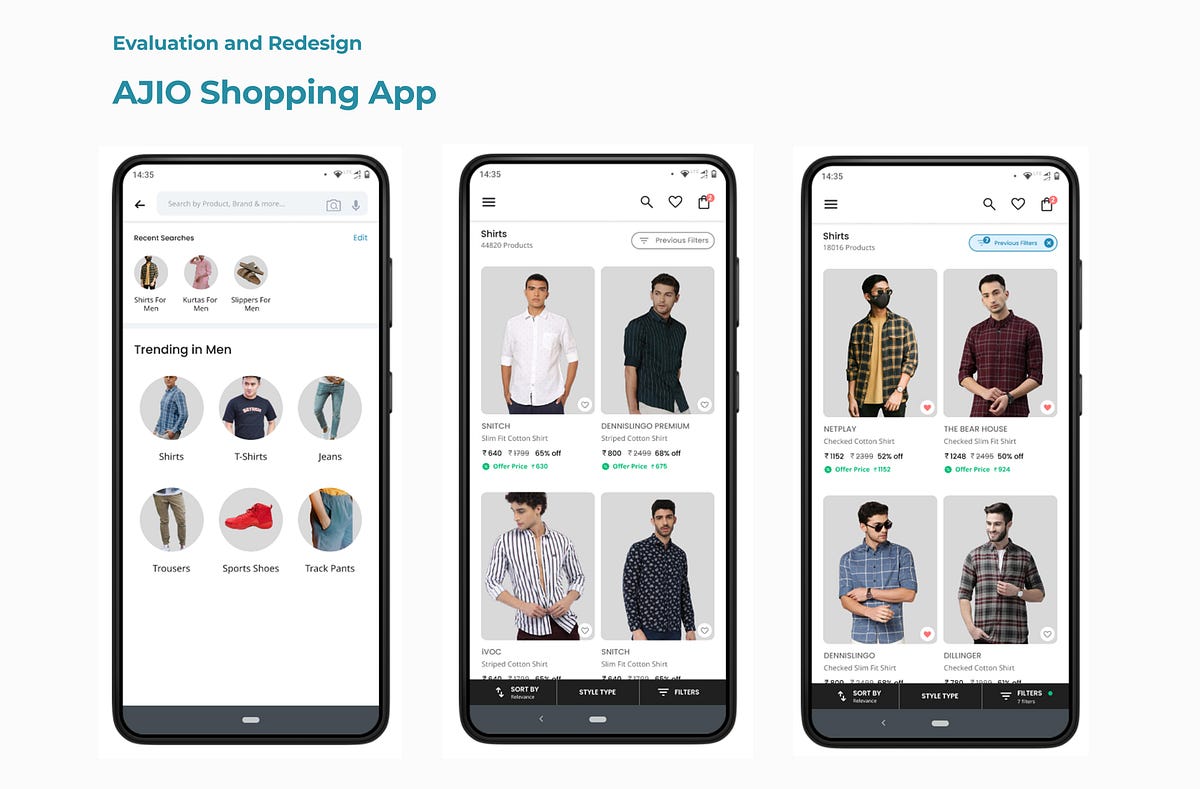 A Journey of Evaluation and Redesigning of AJIO Product Search and ...