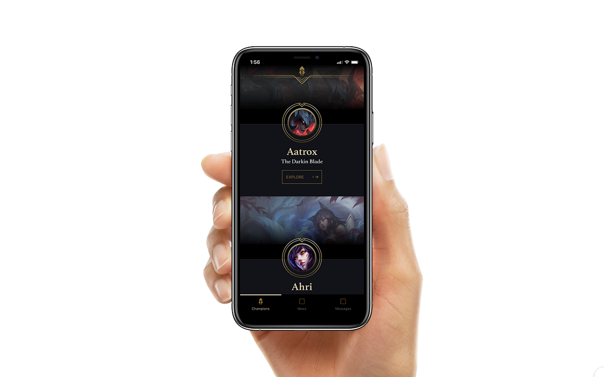 Prototyping a League of Legends App | by gilbertolenzi | Medium