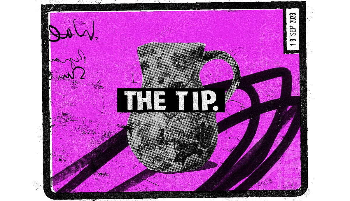 006: The tip.. We ate in silence, except when Mary was… | by tom ...