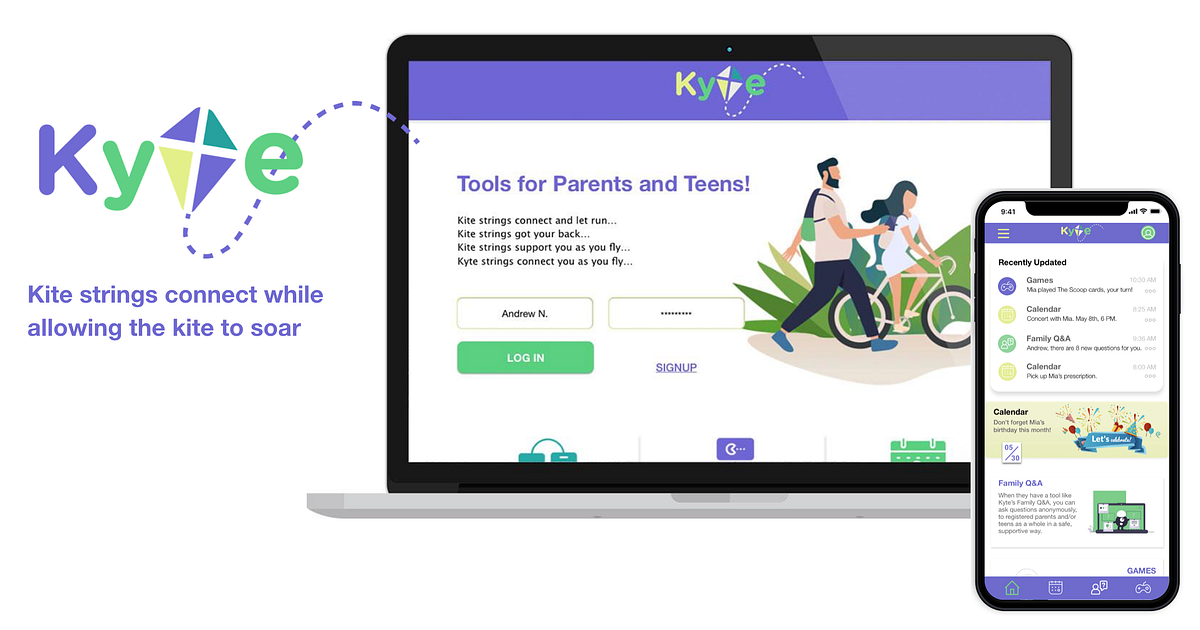 Designing an Educational Mobile Responsive Web App: Kyte | by Valeria ...