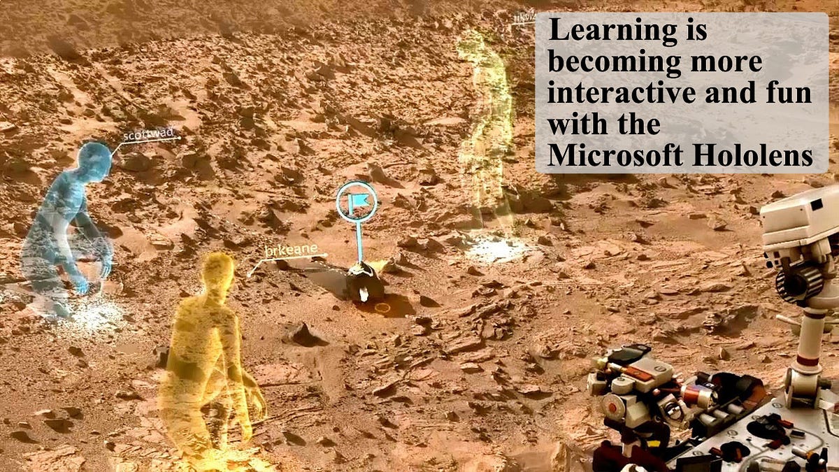 Learning is becoming more interactive and fun with the Microsoft ...