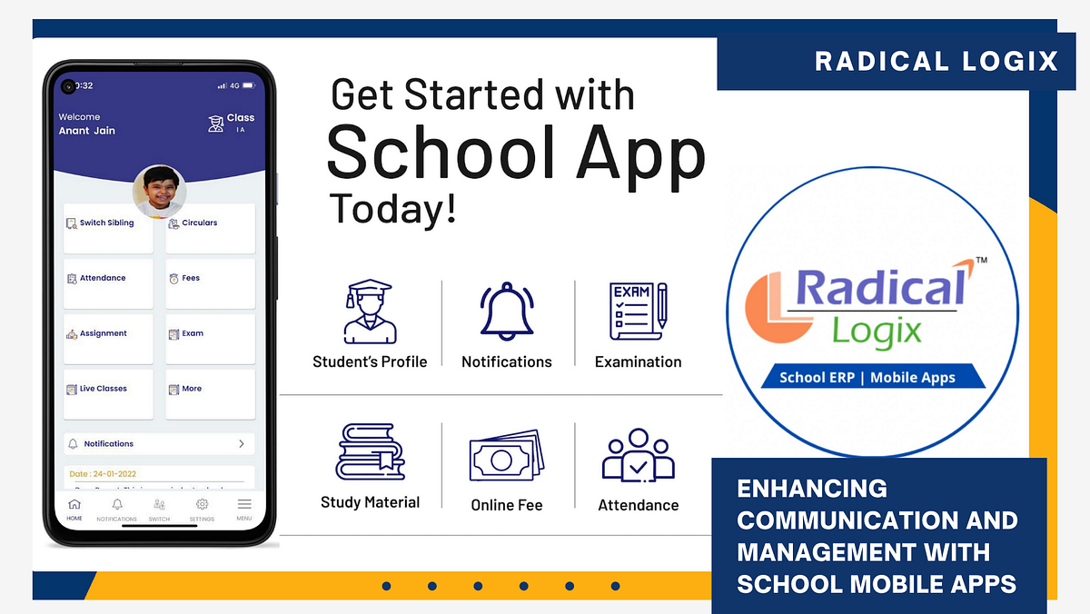 Top Key Features of Mobile Apps That Help to Manage School Properly | by Radical Logix - school ...