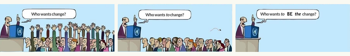 Step up and embrace your role in creating a sustainable future | by ...