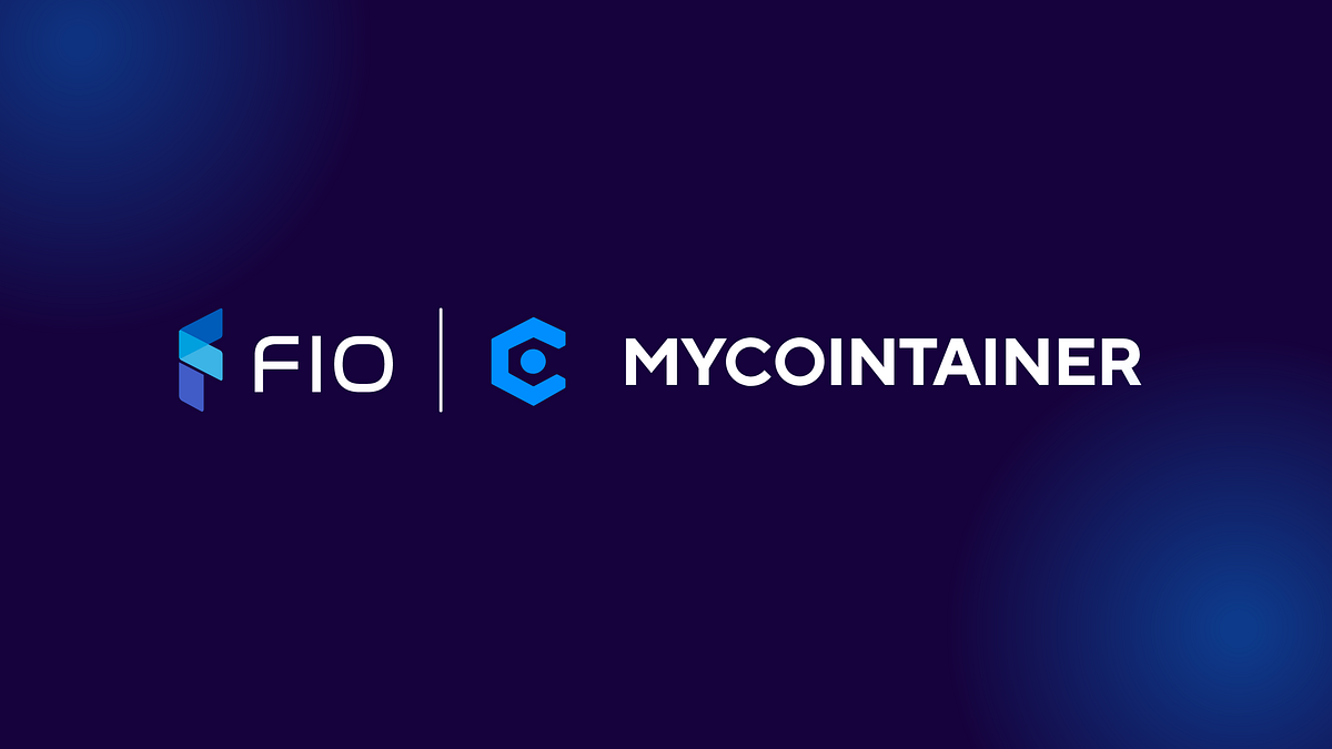 MyCointainer Partners with FIO Protocol to Enhance the User’s ...