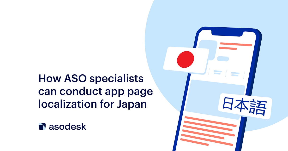 How ASO specialists can conduct app page localization for Japan | by ...