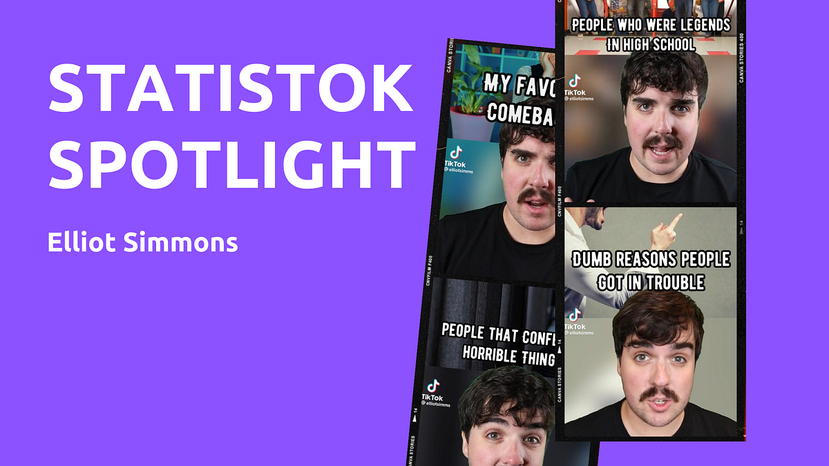 Statistok Spotlight: Elliot Simmons | by Statistok - #1 TikTok ...