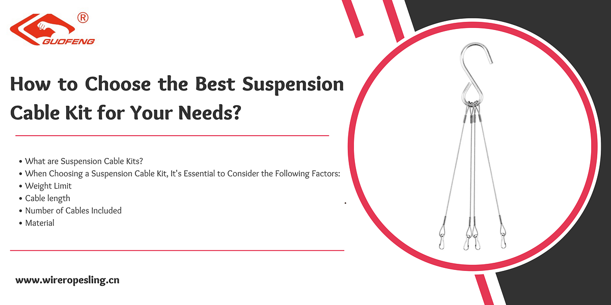How to Choose the Best Suspension Cable Kit for Your Needs? | by ...
