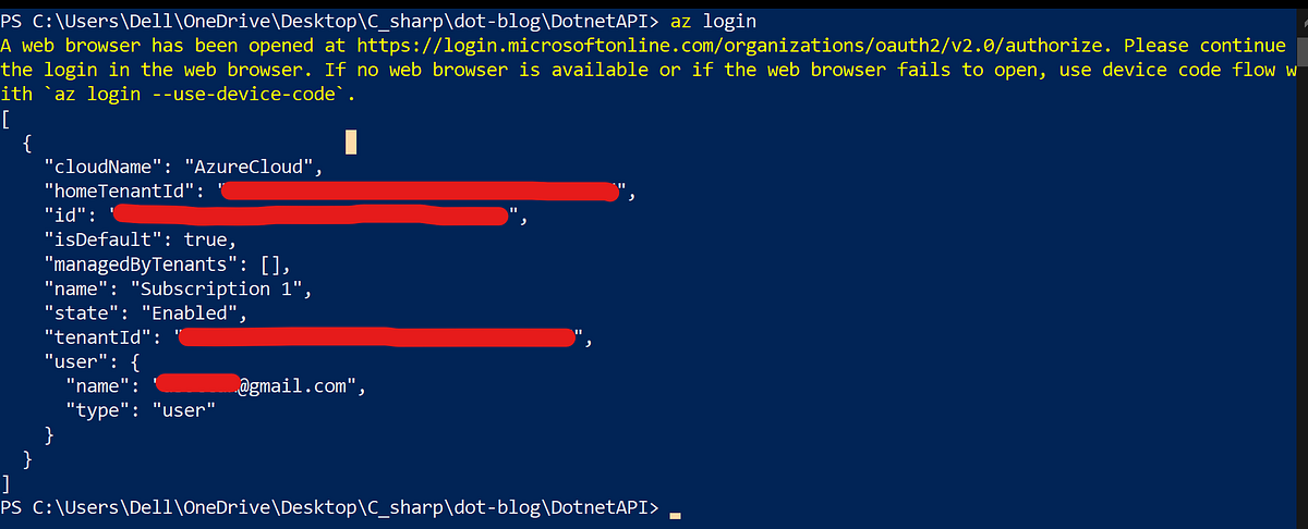 How To Deploy Your C Net Core Api To Azure And Configure It To Use An 2596