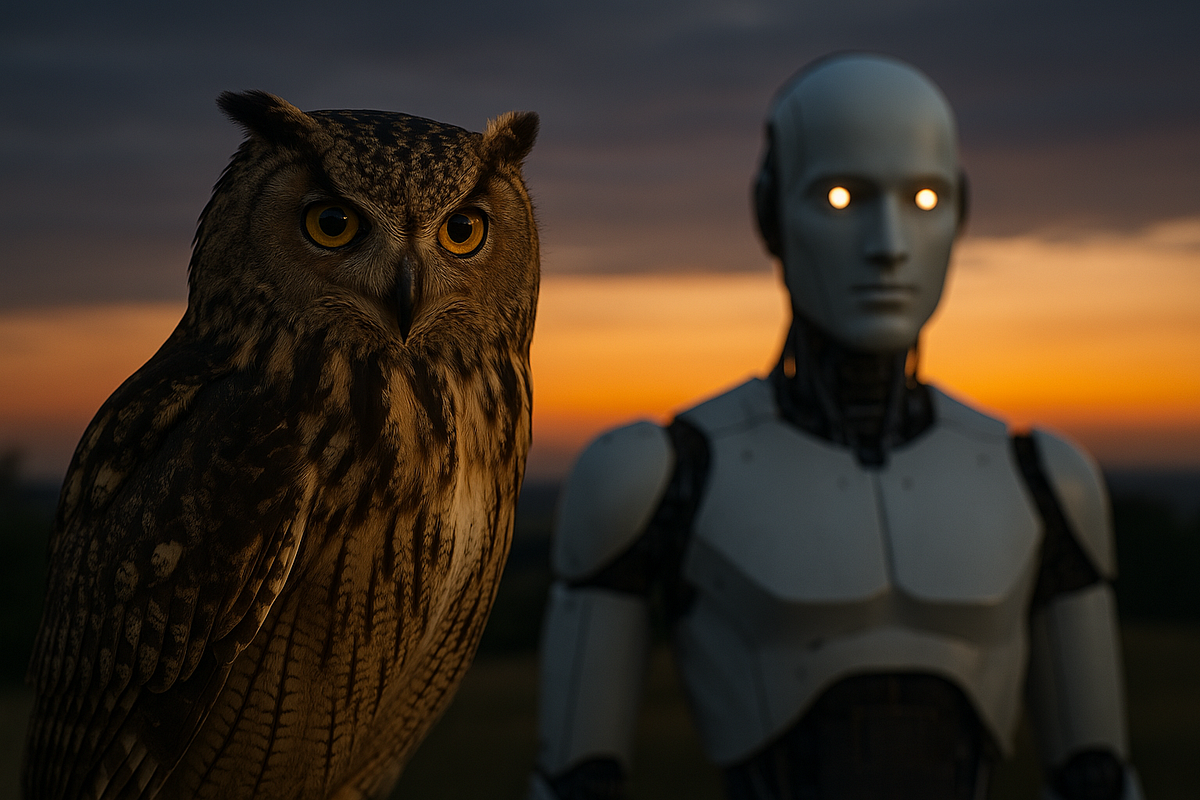 Before Dusk Falls: The Owl of Minerva, Artificial Intelligence and the ...