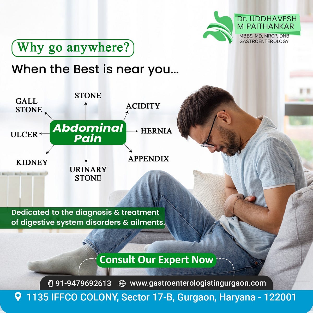 Abdominal Pain Treatment in Indore- Dr. Paithankar’s Clinic — Dr ...