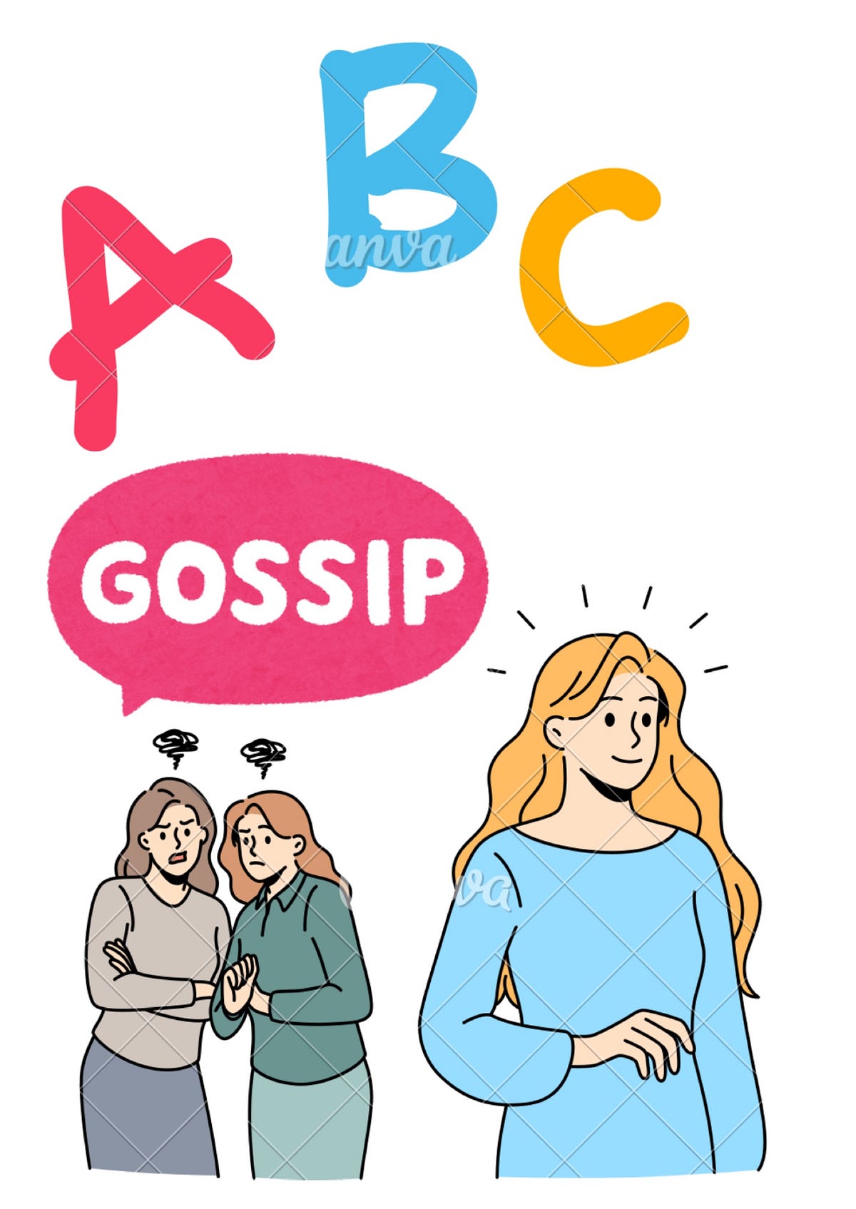 A B C of Gossip. Learn to be content | by Subha | Medium