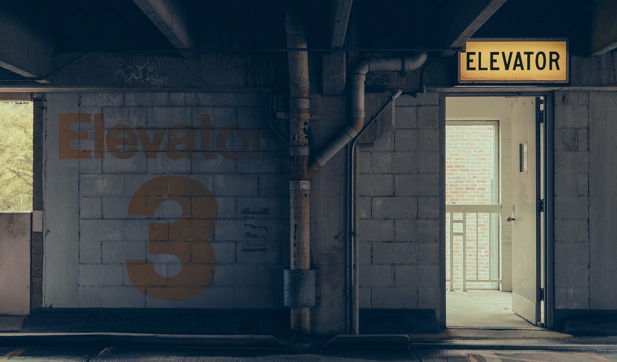 The Devil’s Elevator. The rickety elevator squeaked and… | by Matthew Donnellon | The Inkwell ...